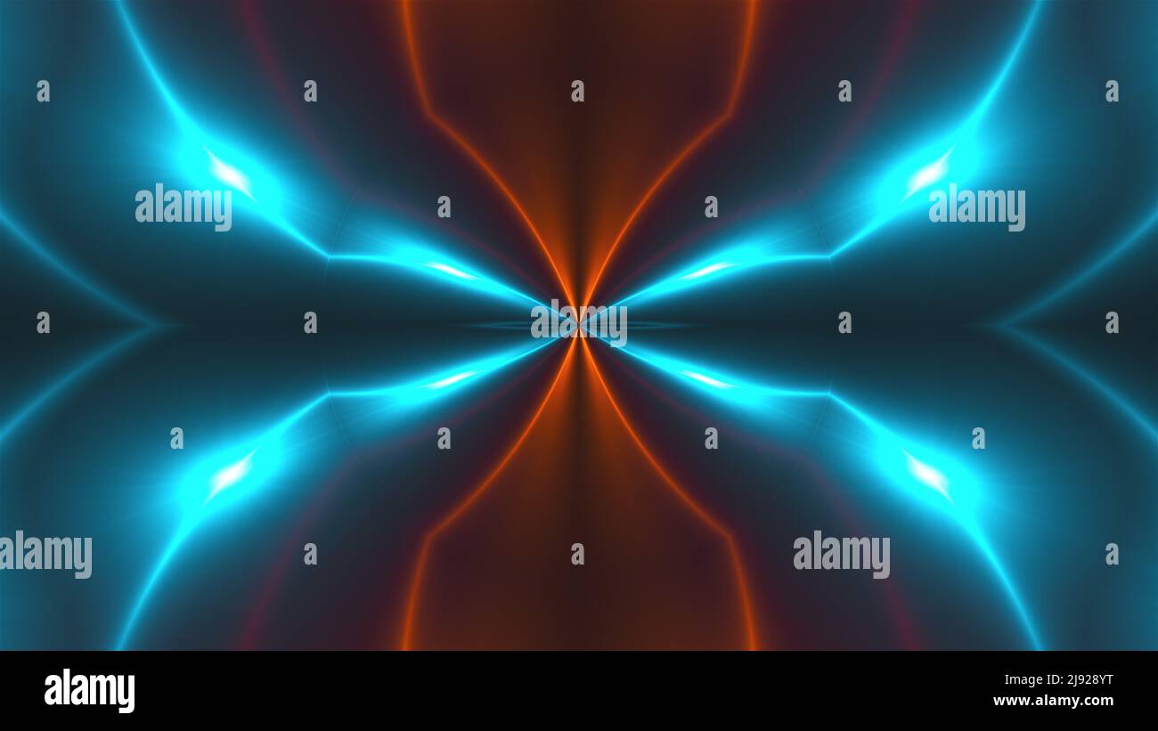 Fractal light. Computer generated 3d render Stock Photo - Alamy
