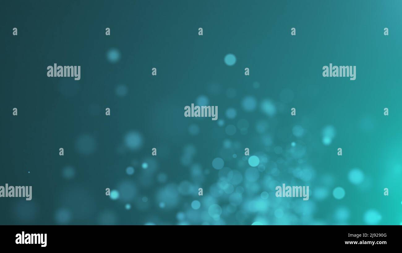 Bokeh particles and light. Computer generated 3d render Stock Photo - Alamy