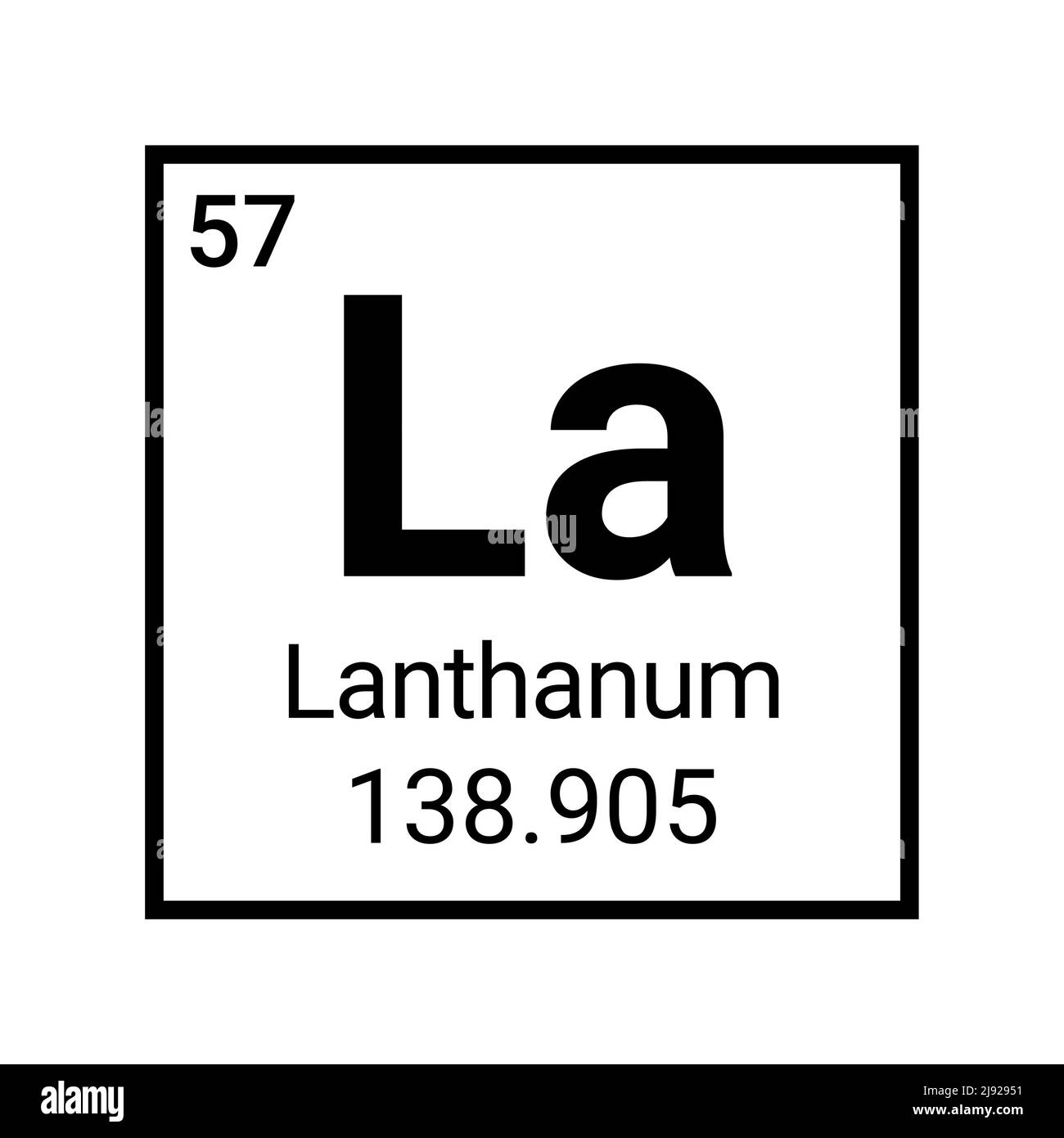 Lanthanum Symbol