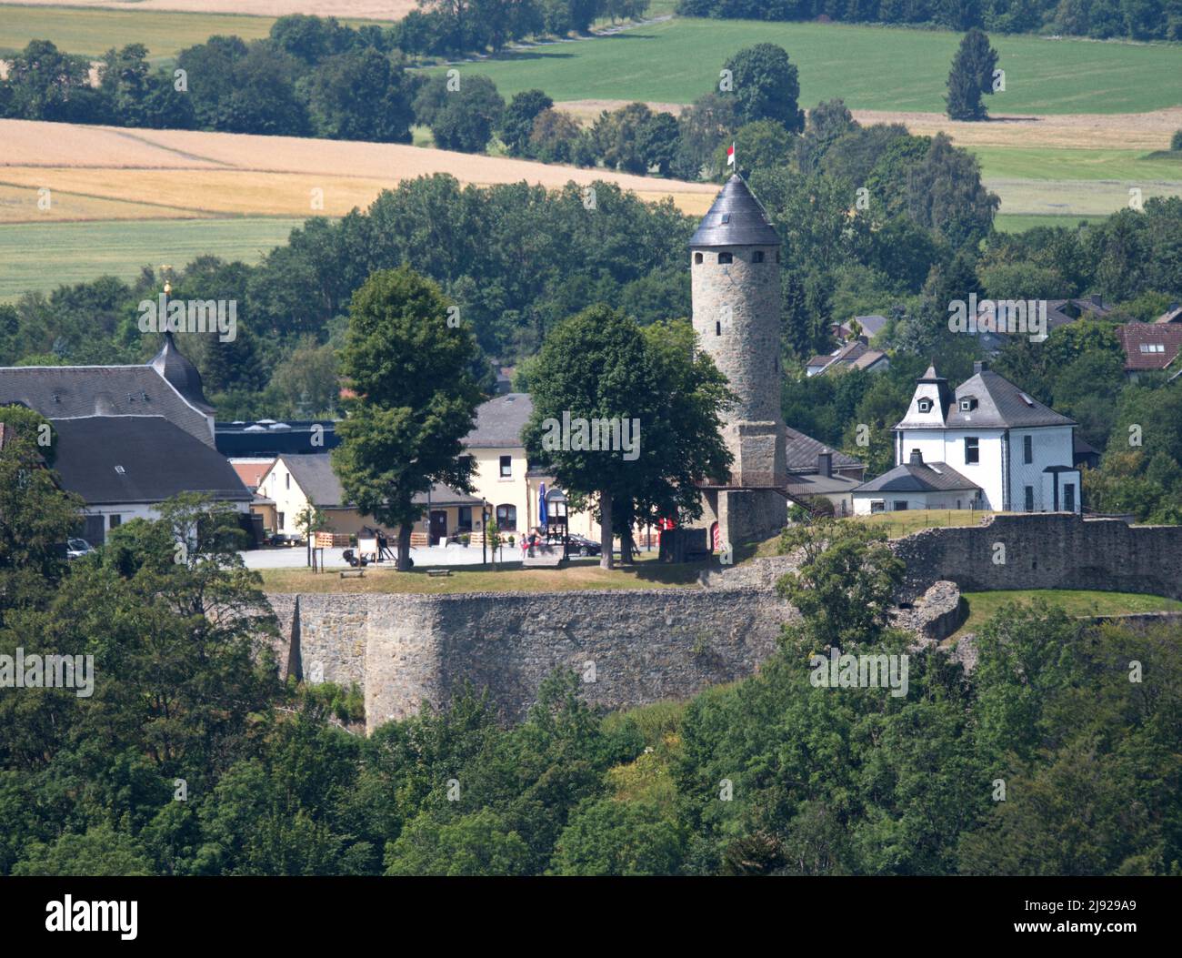 Lichtenberg castle ruins hi-res stock photography and images - Alamy