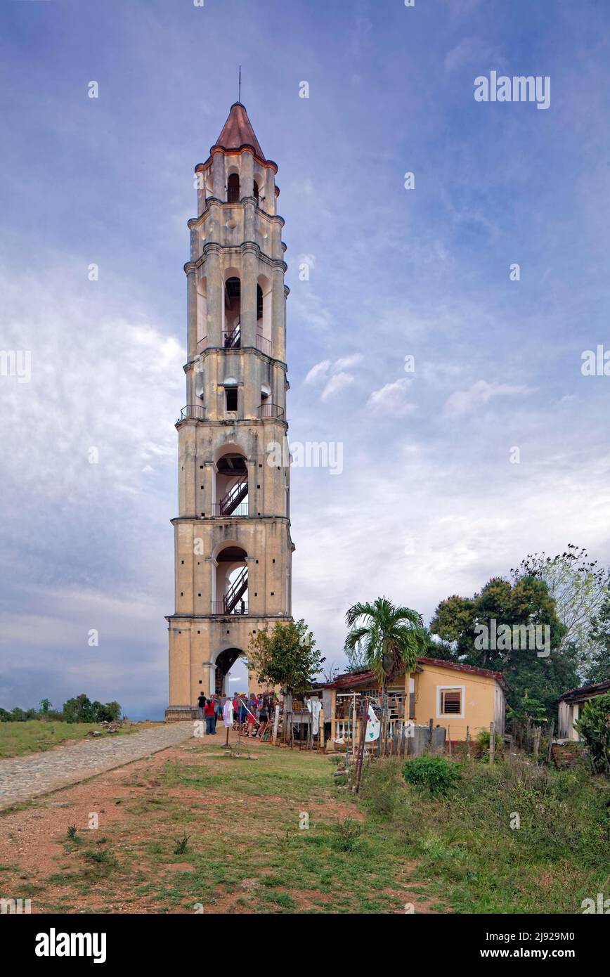 Manaca Iznaga Tower, Valle de los Ingenios, also Valley de los Ingenios ...