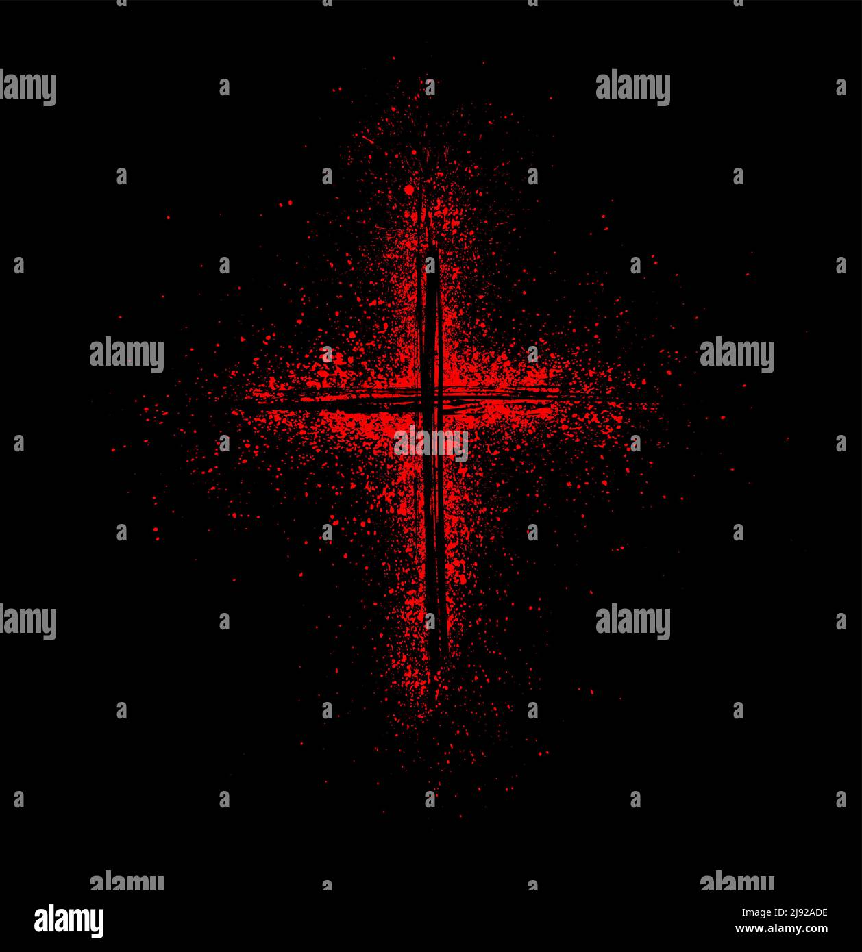 Red Cross. Religion. Vector illustration Stock Vector Image & Art - Alamy