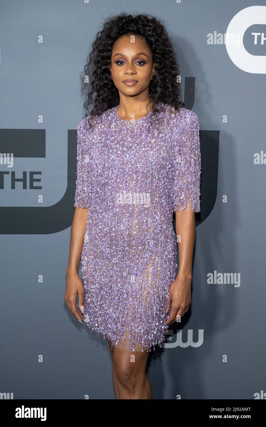 New York, USA. 18th May, 2022. Geffri Maya attends The CW Networks's ...