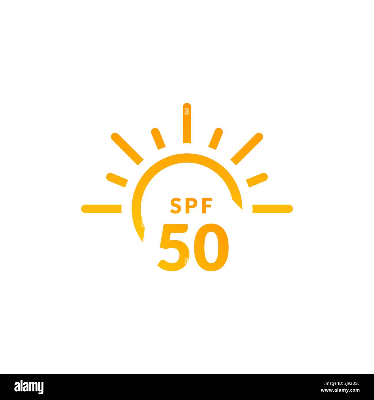 UV radiation sun block icon. Solar ultraviolet uv radiation logo 50spf ...