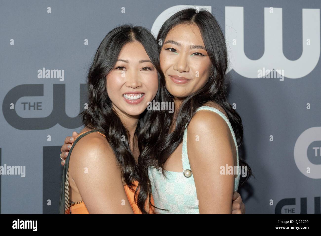New York, US, May 19, 2022. Shannon Dang and Olivia Liang attend The CW ...