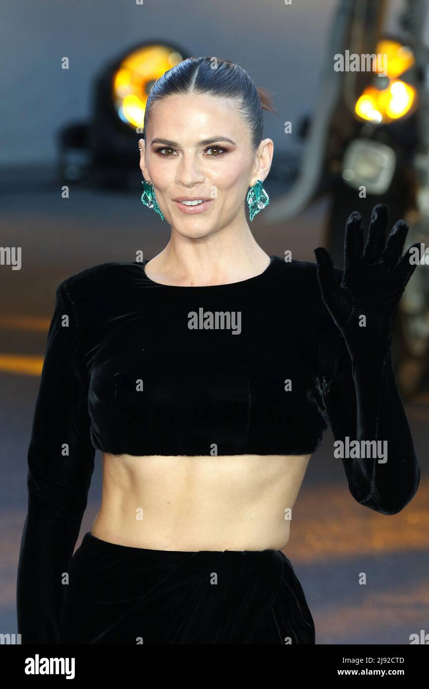 Hayley Atwell, Top Gun: Maverick Royal Film Performance, Leicester ...