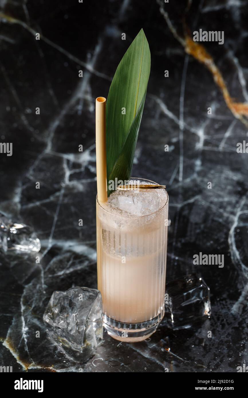 classic cocktail Hemingway decorated with dry lime, Boozy Rum Hemingway ...