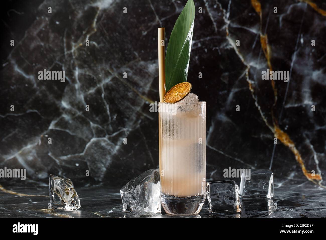 classic cocktail Hemingway decorated with dry lime, Boozy Rum Hemingway ...