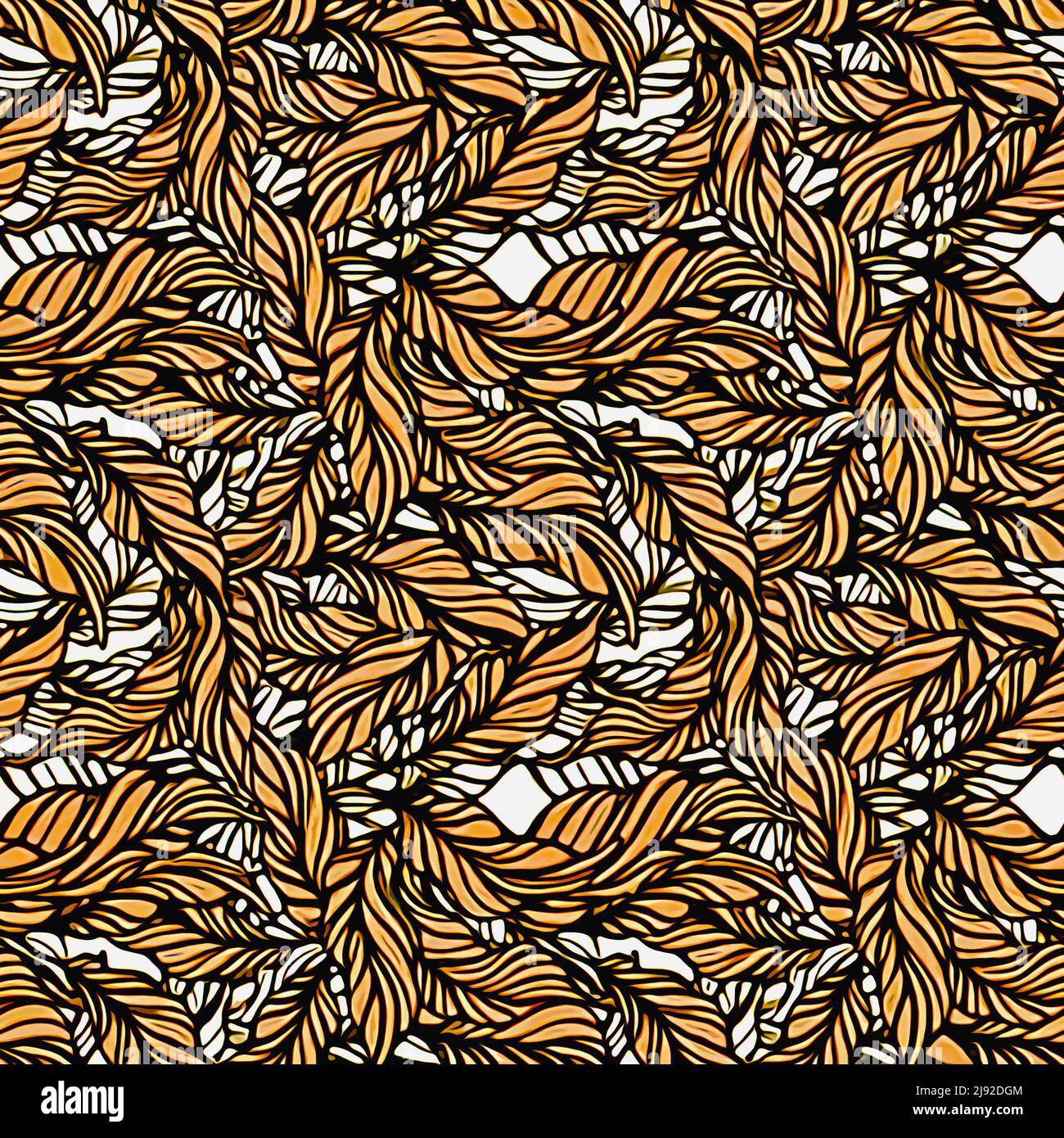 Textile and wallpaper patterns. A printable digital illustration work ...