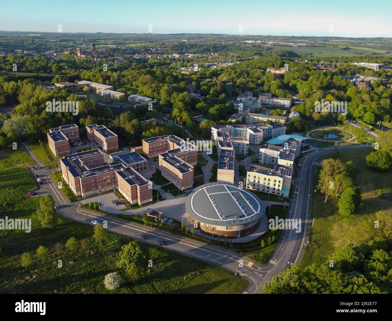 Aerial Photograph of South College and John Snow College at Durham ...