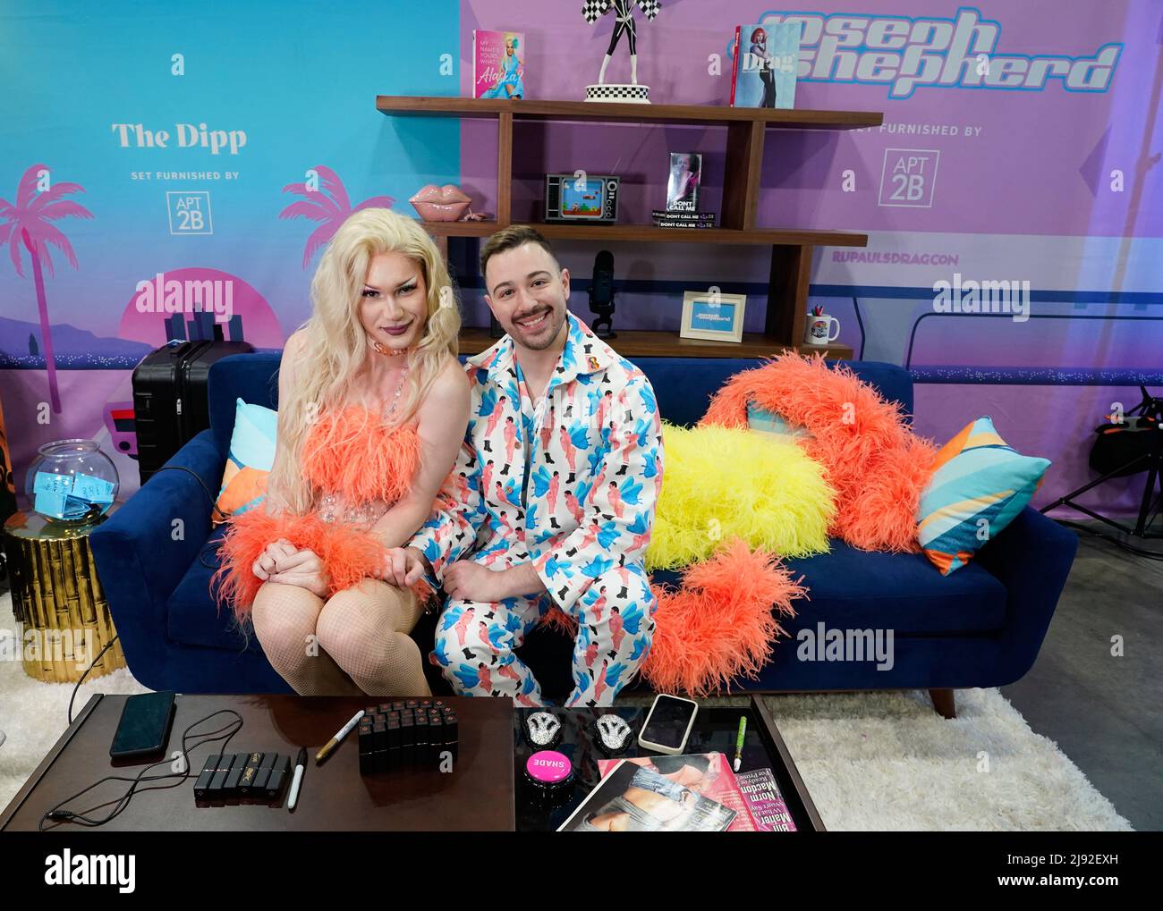 The Dipp, Joseph Shepherd during the 2022 RuPaul DragCon, Day 2, held ...