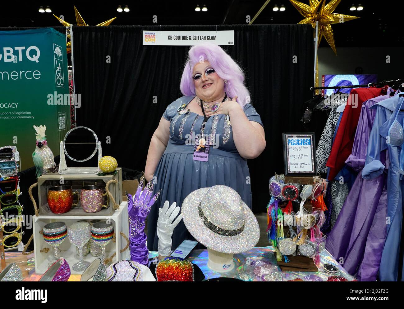 General Atmosphere during the 2022 RuPaul DragCon, Day 2, held at the ...