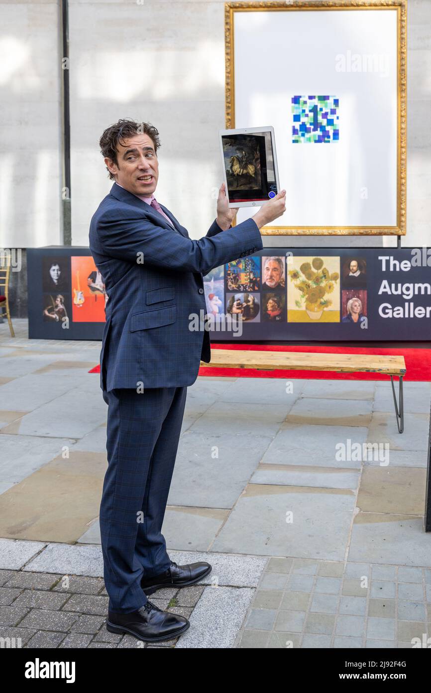 Actor, comedian and presenter Stephen Mangan unveils The Augmented ...