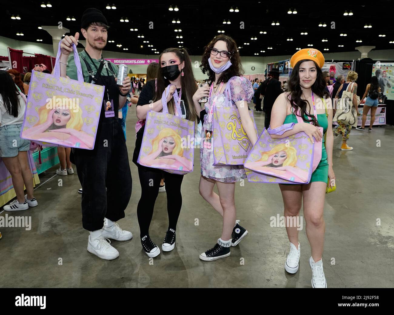 General Atmosphere during the 2022 RuPaul DragCon, Day 2, held at the ...