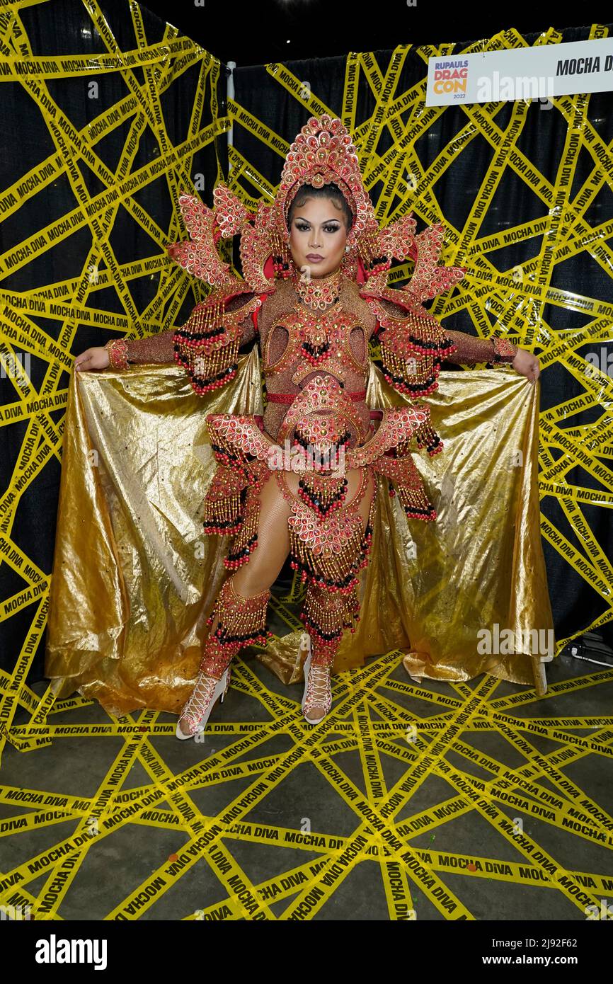 Mocha Diva during the 2022 RuPaul DragCon, Day 3, held at the LA Convention Center in Los ...