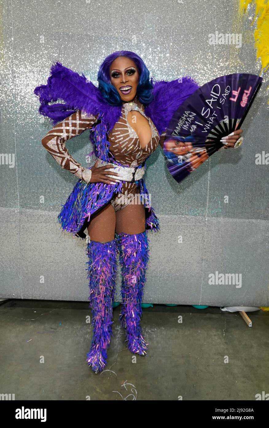 Tamisha Iman during the 2022 RuPaul DragCon, Day 2, held at the LA ... Tamisha Iman during the 2022 RuPaul DragCon, Day 2, held at the LA ...