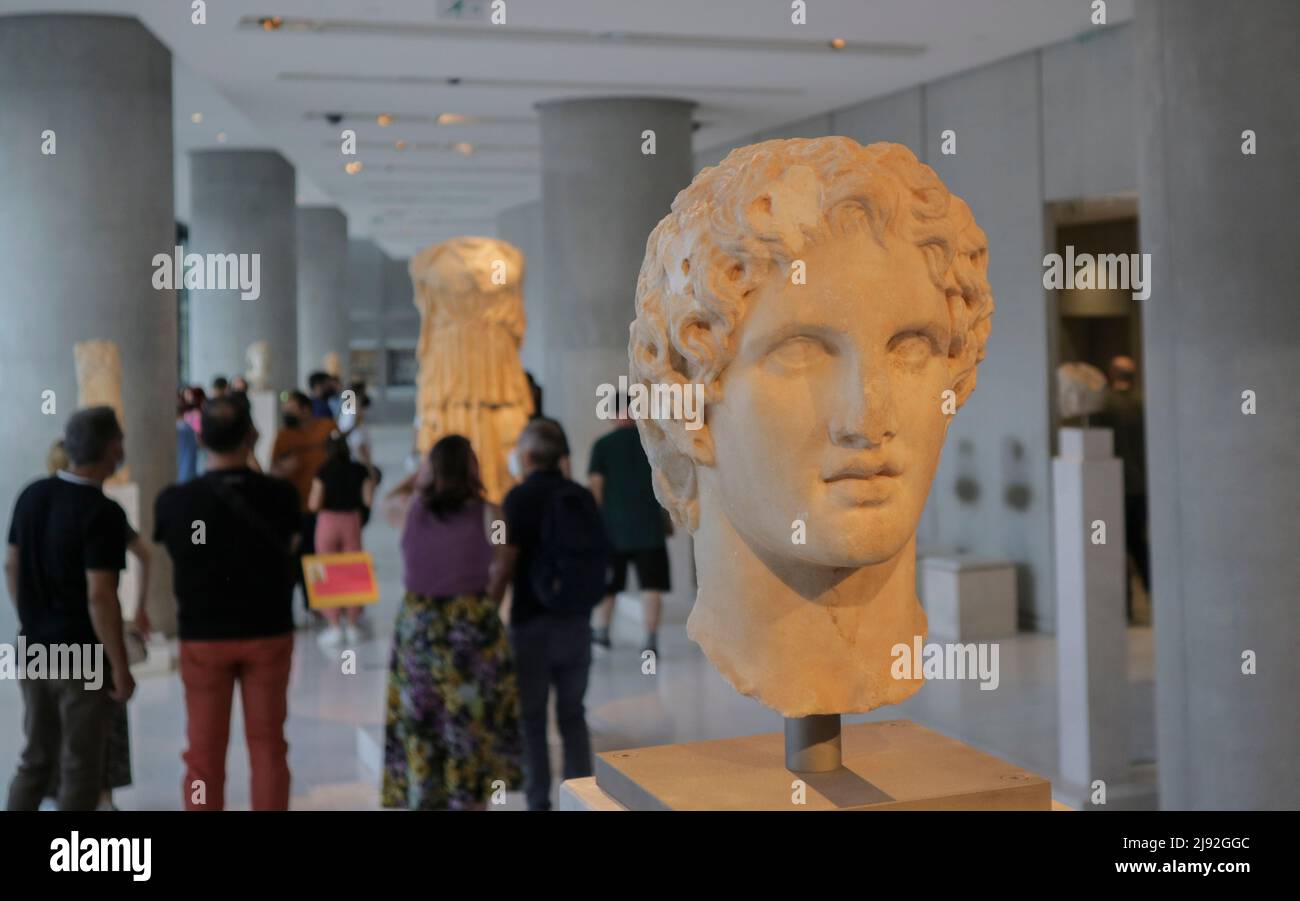 Alexander the great acropolis museum hi-res stock photography and ...