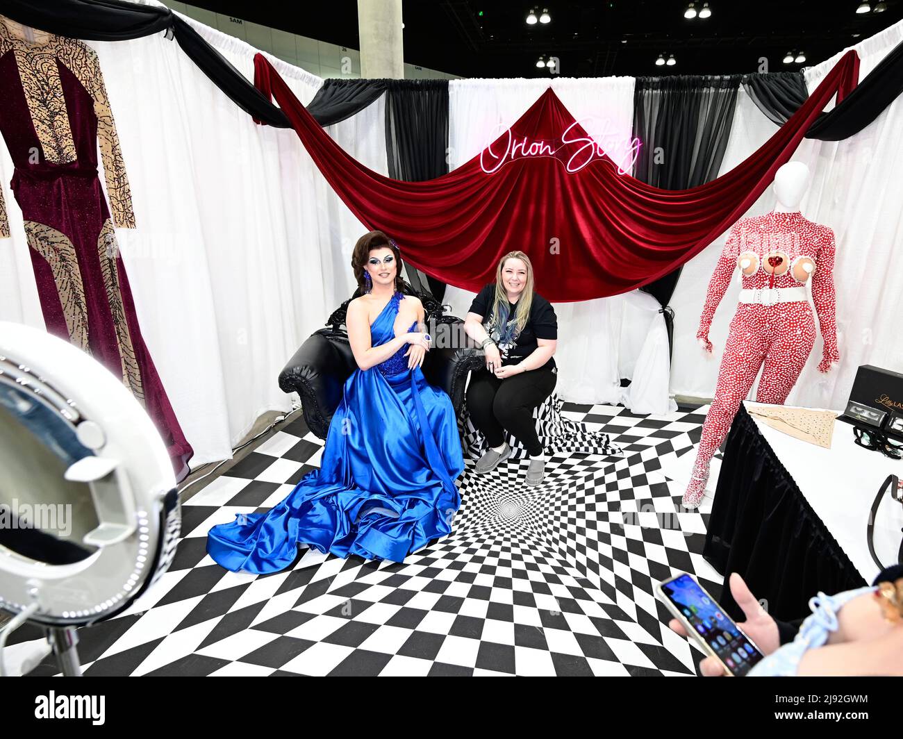 Orion Story during the 2022 RuPaul DragCon, Day 2, held at the LA ...