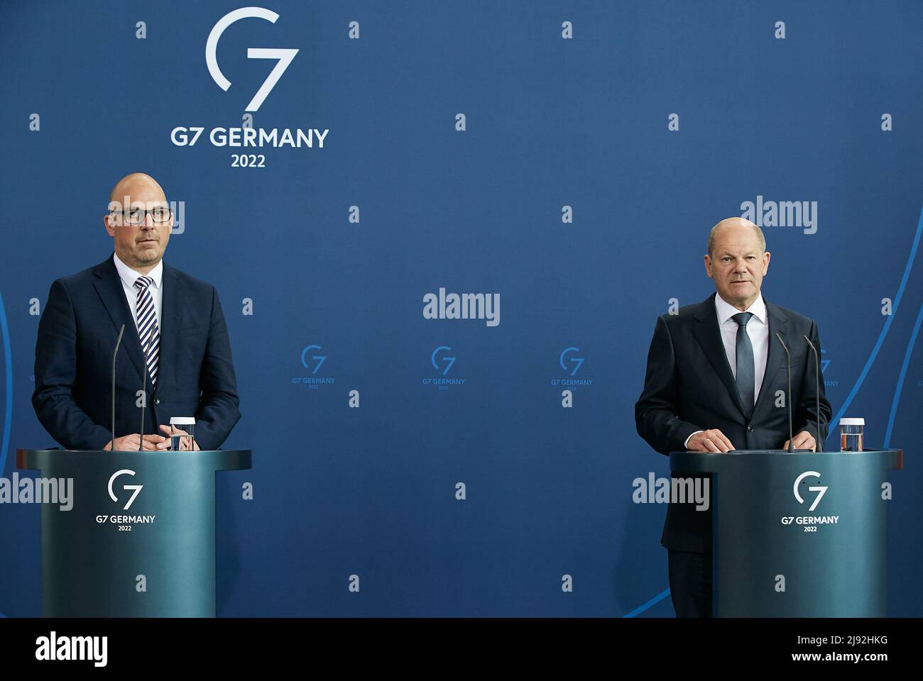 17.05.2022, Berlin, Berlin, Germany - Daniel Risch, Head of Government ...