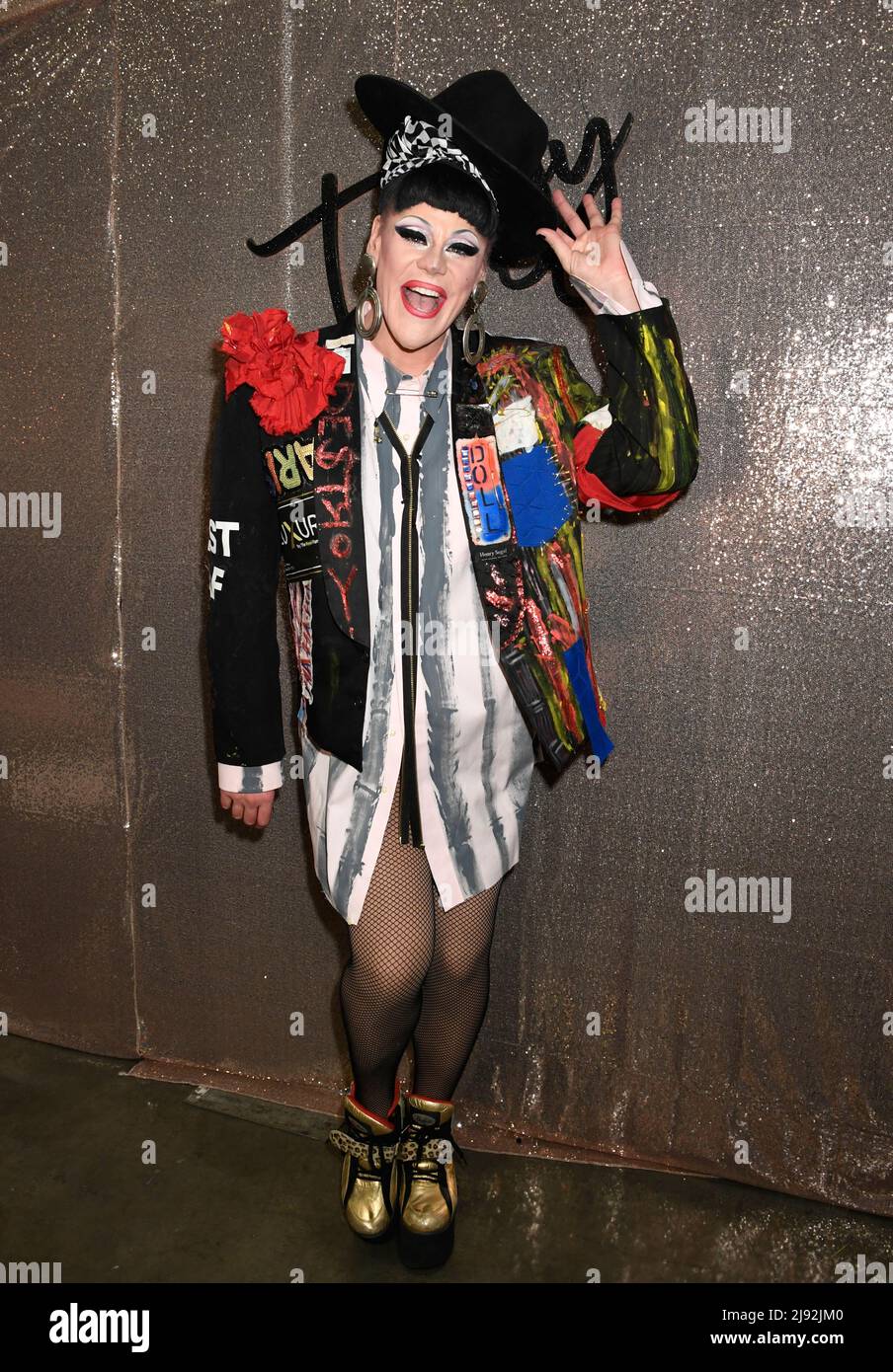 Thorgy Thor during the 2022 RuPaul DragCon, Day 2, held at the LA ...