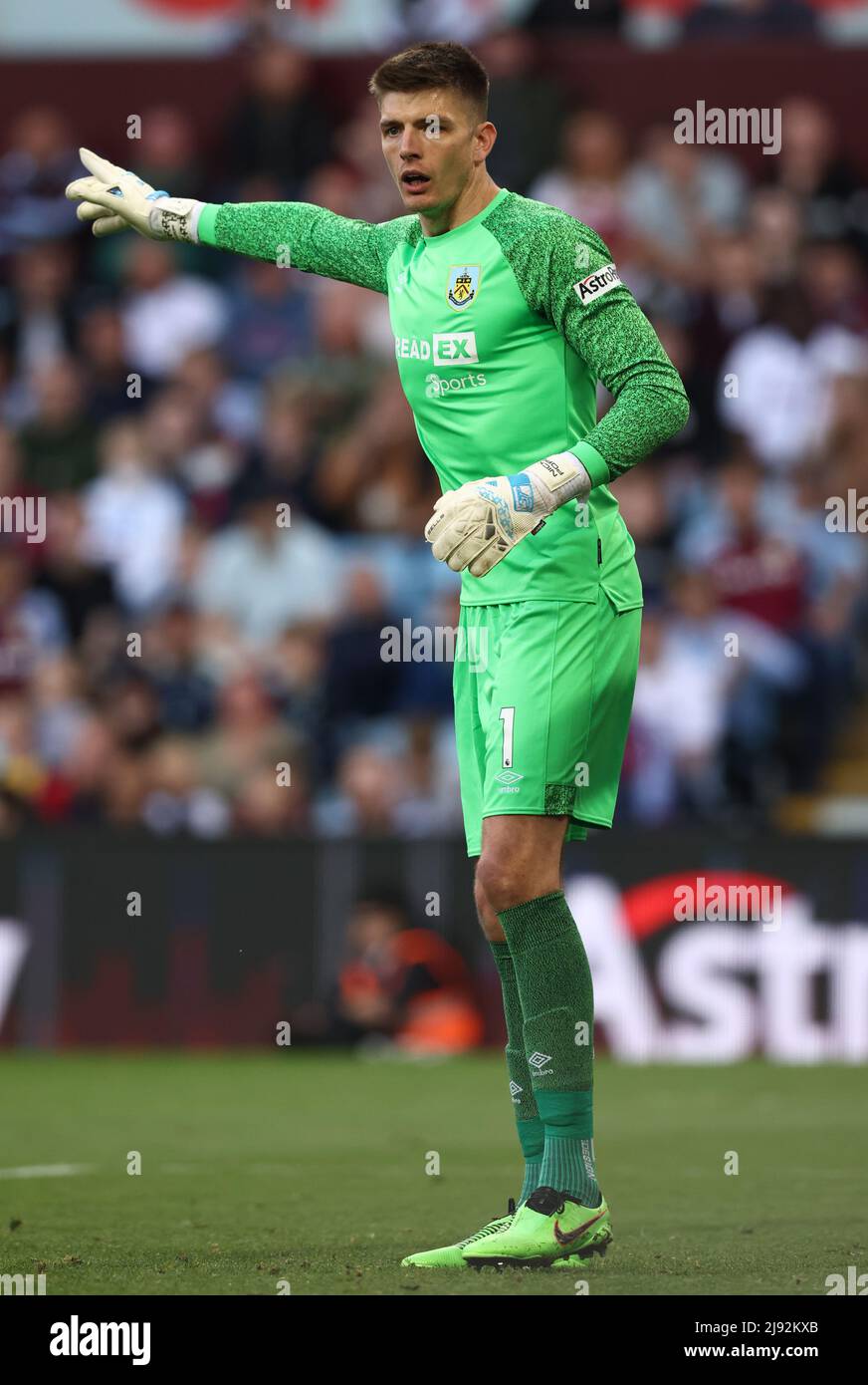 Birmingham, England, 19th May 2022. Nick Pope of Burnley during the ...
