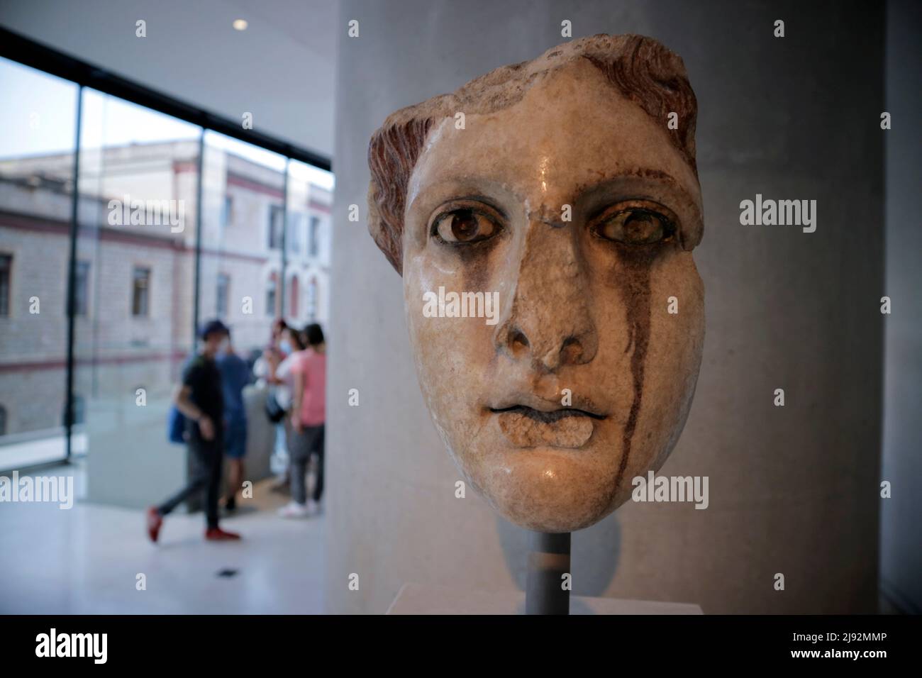 Athens, Greece. 18th May, 2022. Tourists and locals visit the Acropolis ...