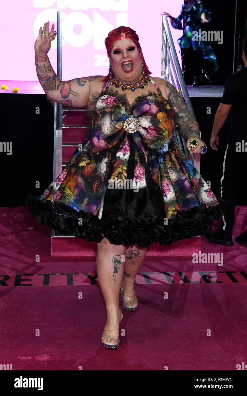 Maxi Shield participates in The Queens Walk during the 2022 Rupaul ...