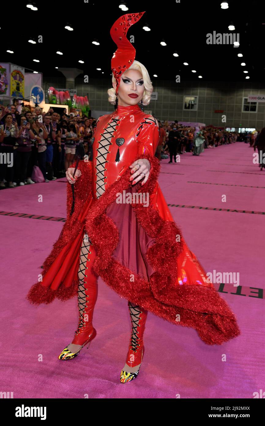 Alyssa Hunter participates in The Queens Walk during the 2022 Rupaul ...