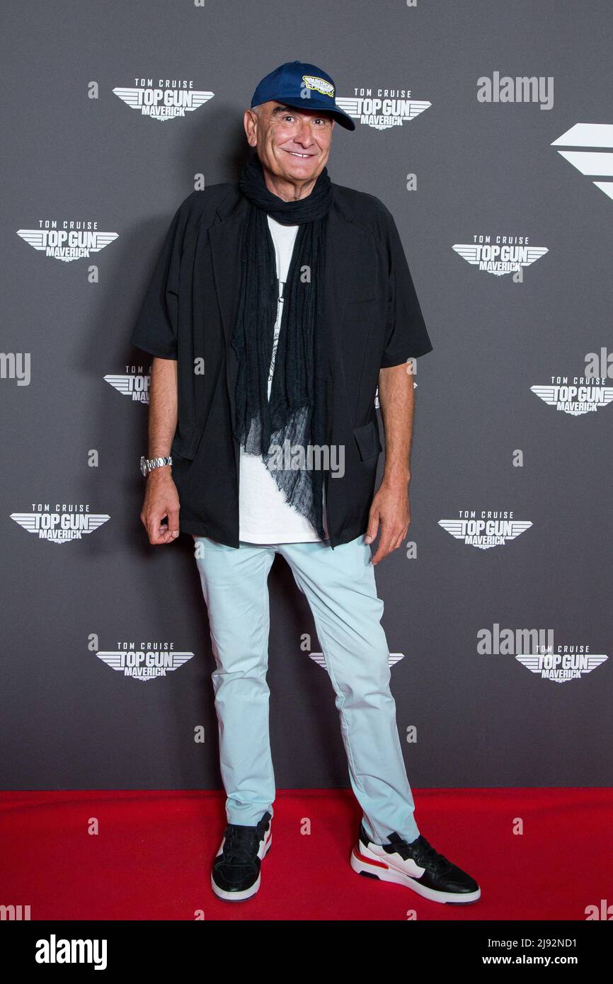 Pascal Negre attends 'Top Gun Maverick' Paris film premiere at UGC ...