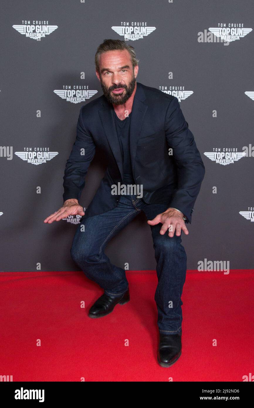 Philippe Bas attends 'Top Gun Maverick' Paris film premiere at UGC ...