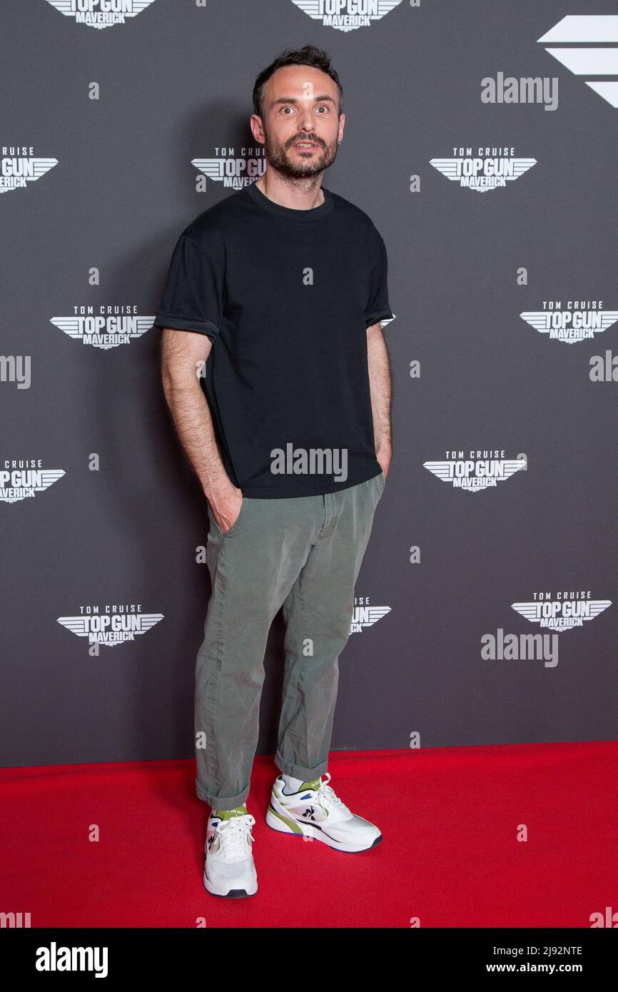 Jerome Niel attends 'Top Gun Maverick' Paris film premiere at UGC ...