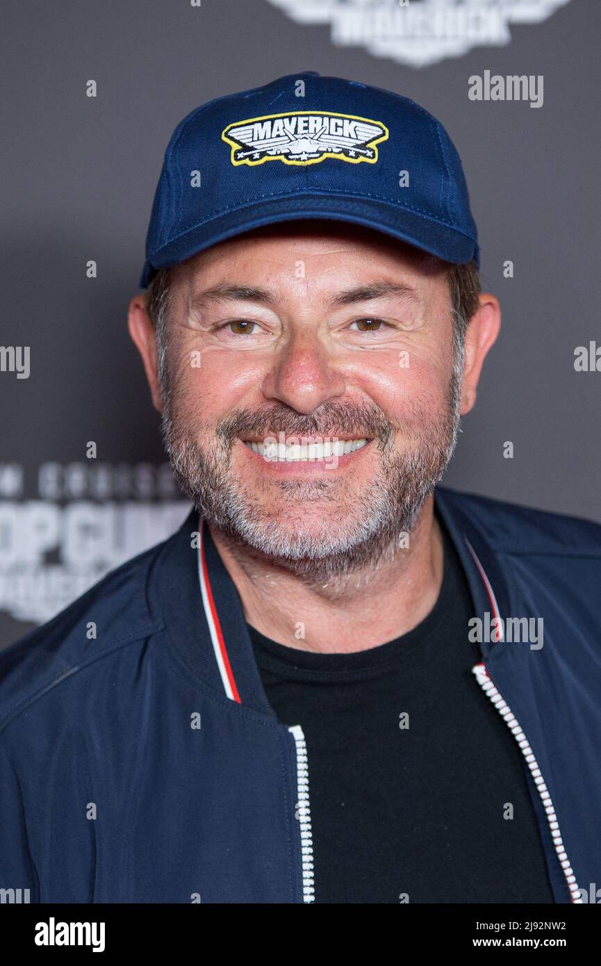 Jerome Anthony attends 'Top Gun Maverick' Paris film premiere at UGC ...