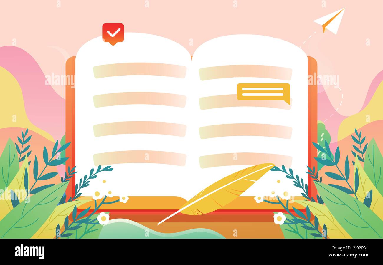 Kids learning in classroom illustration hi-res stock photography and ...