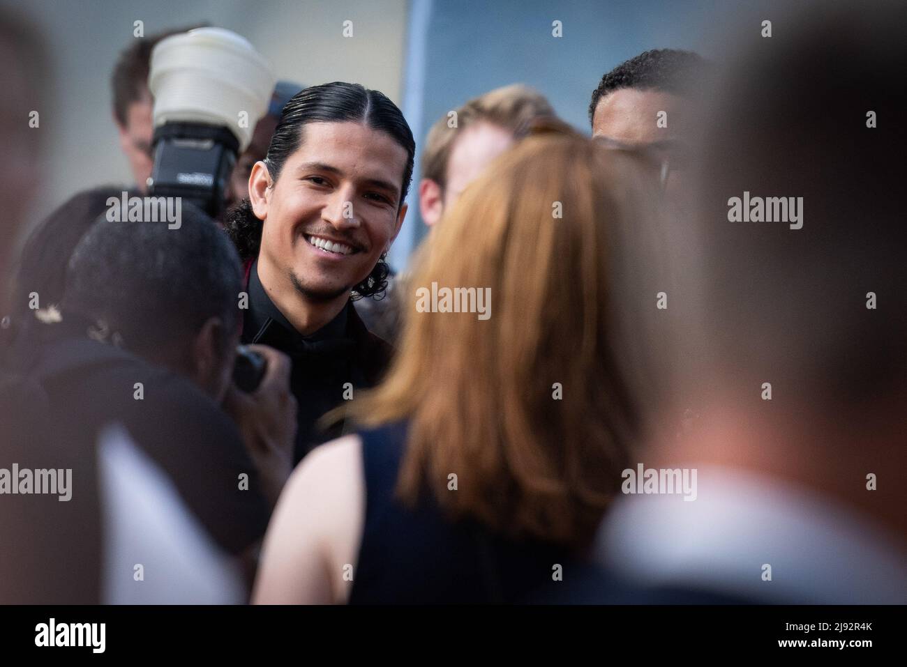 London, UK. 19th May, 2022. Danny Ramirez attends the Top Gun: Maverick ...