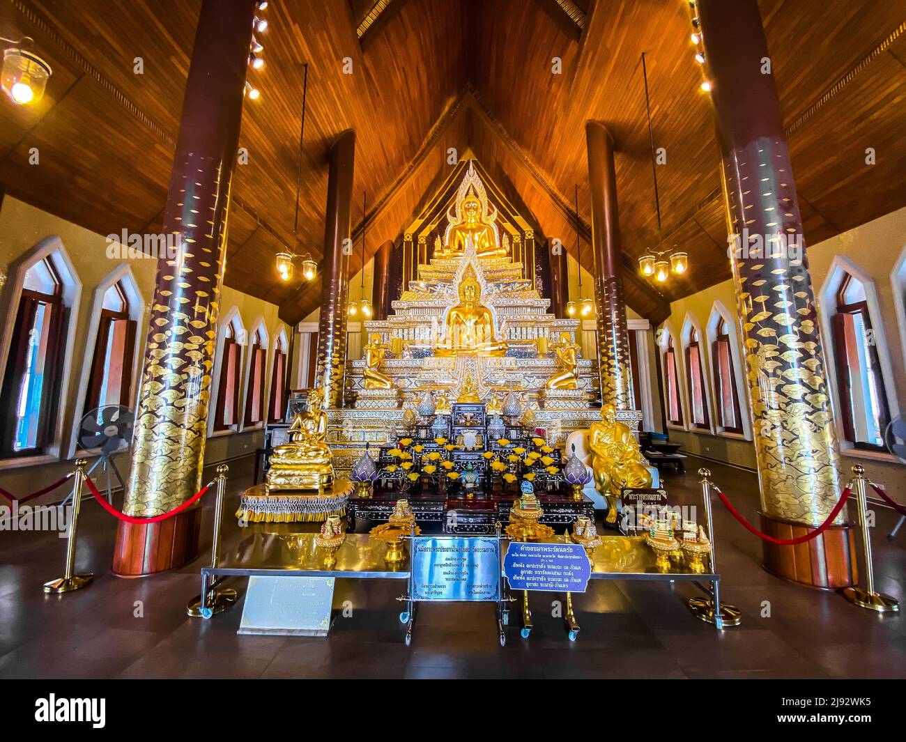 Wat Dhammayan temple in Phetchabun, Thailand Stock Photo - Alamy