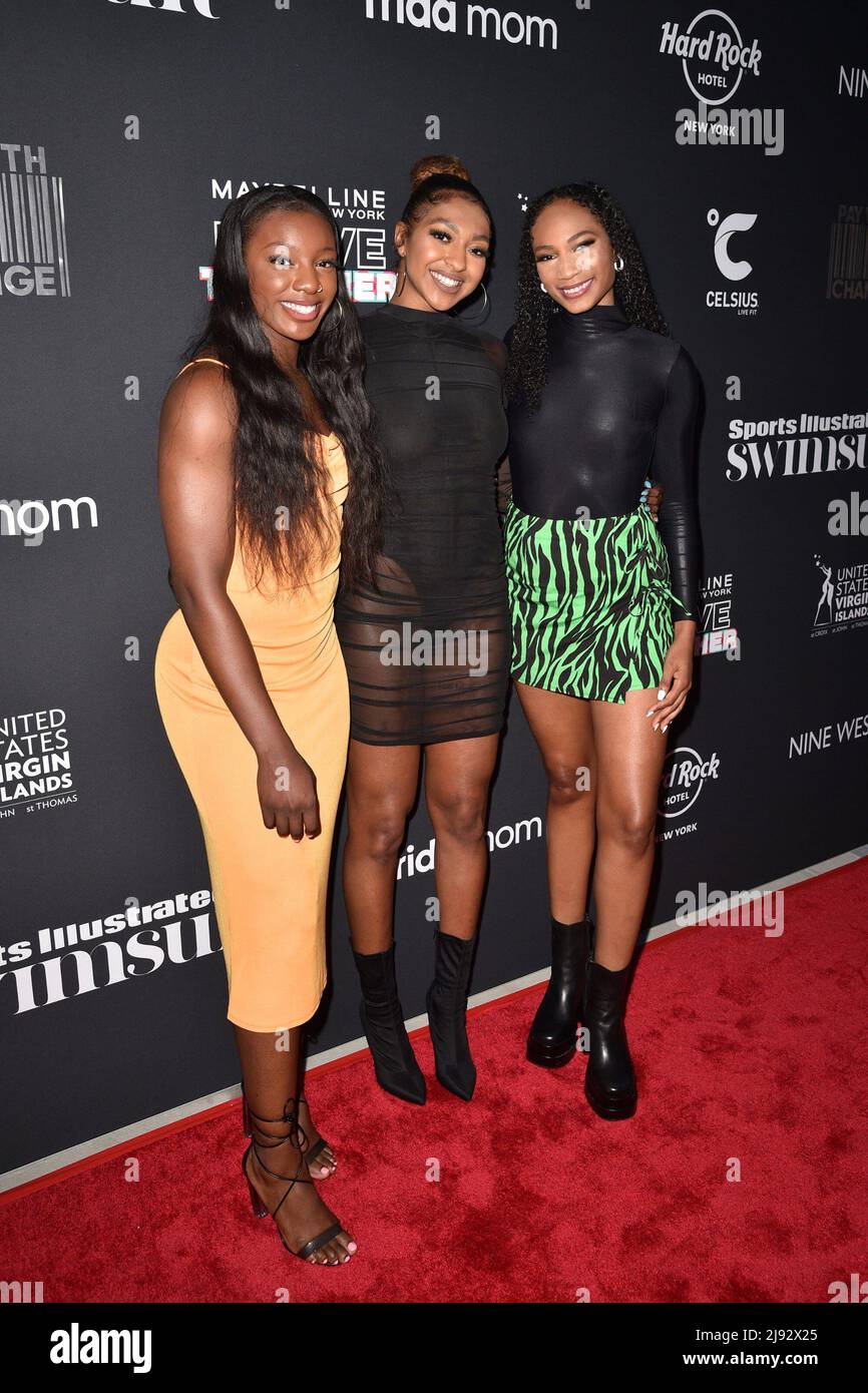 New York, NY, USA. 19th May, 2022. DiDi Richards, Michaela Onyenwere ...