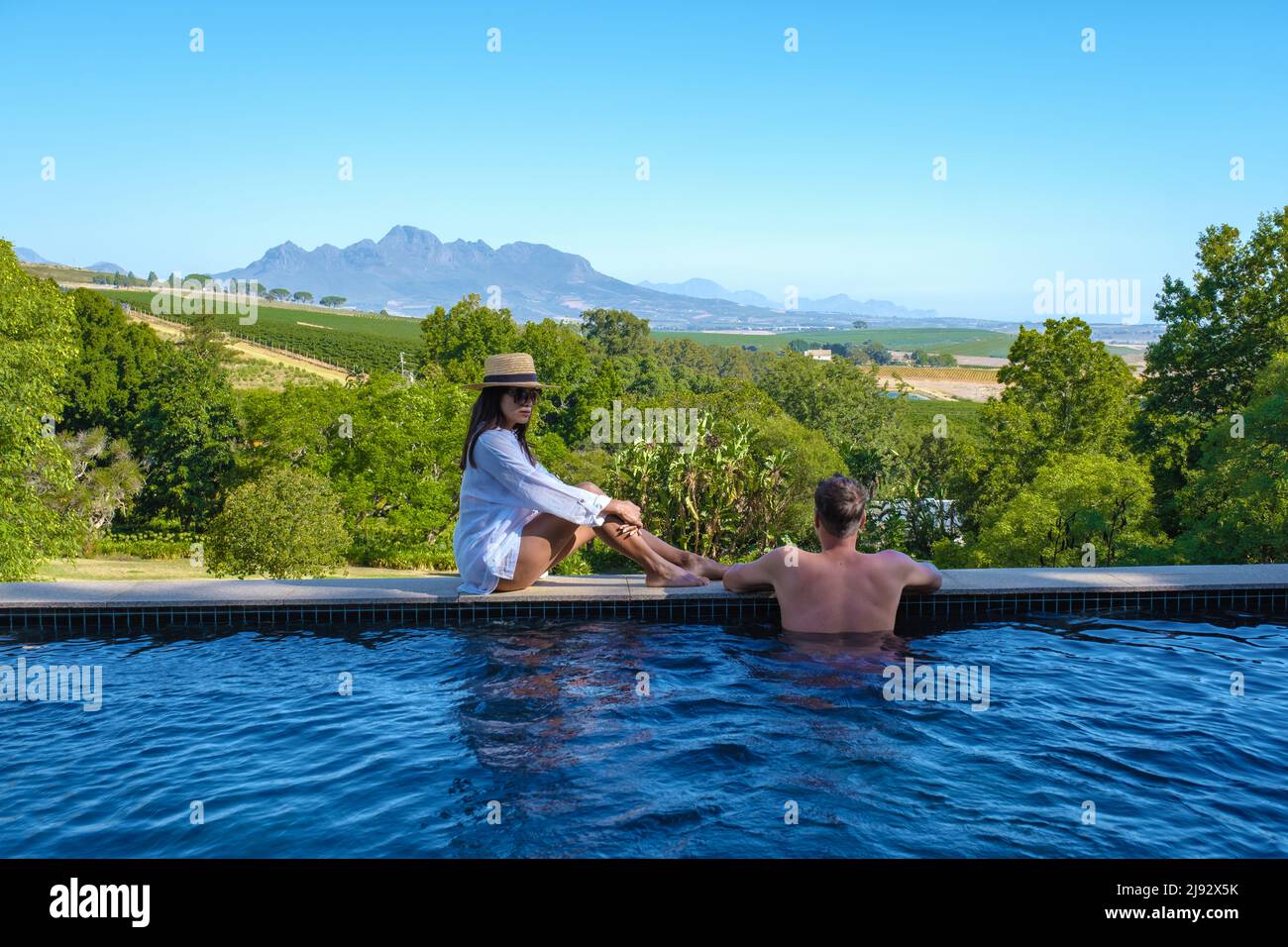 Beautiful scenery in stellenbosch hi-res stock photography and images ...