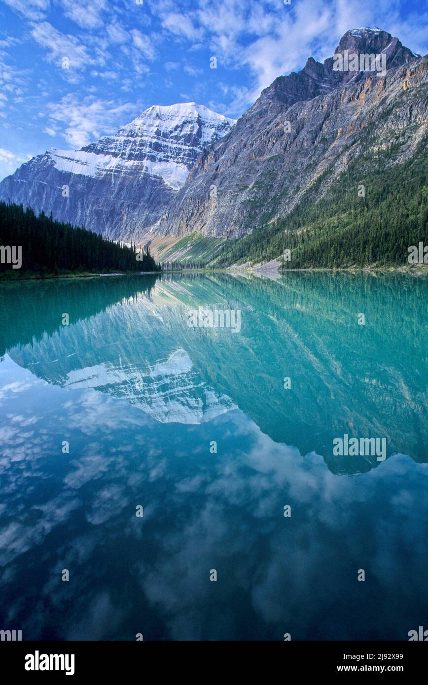 Lake Edith Cavell, Mount Edith Cavell, Jasper National Park, Alberta ...