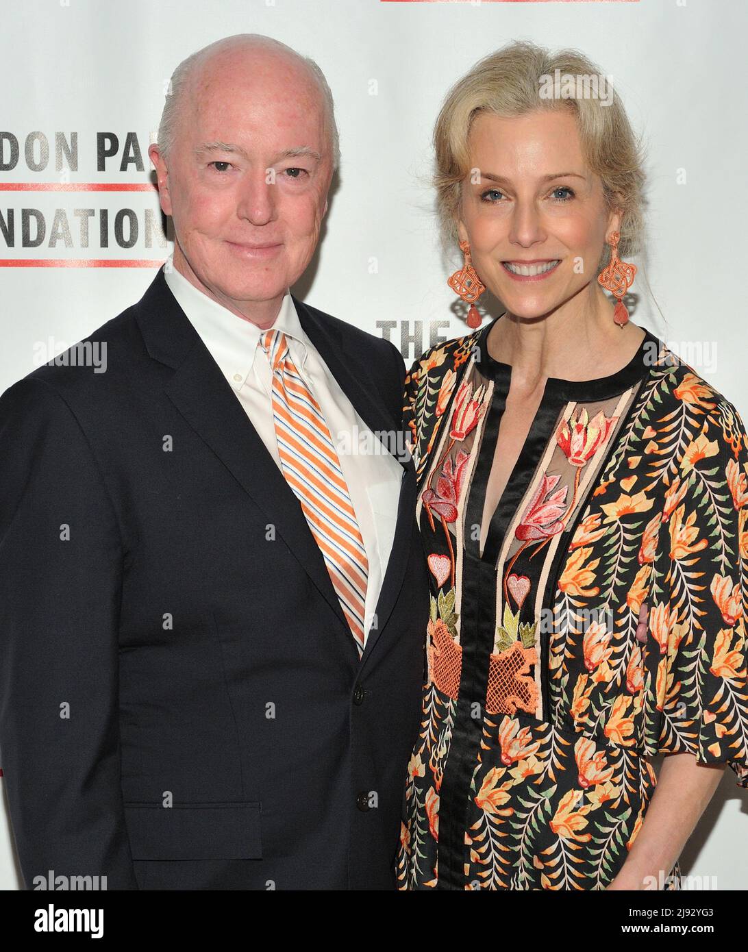 New York, USA. 19th May, 2022. L-R: David Bradley and Katherine Bradley ...