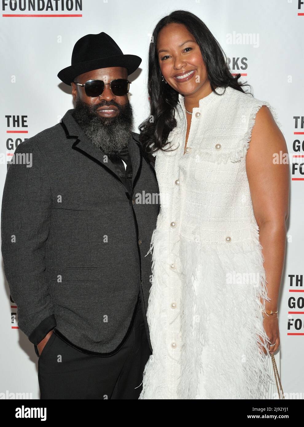 New York, USA. 19th May, 2022. L-R: Black Thought and Michelle Trotter ...