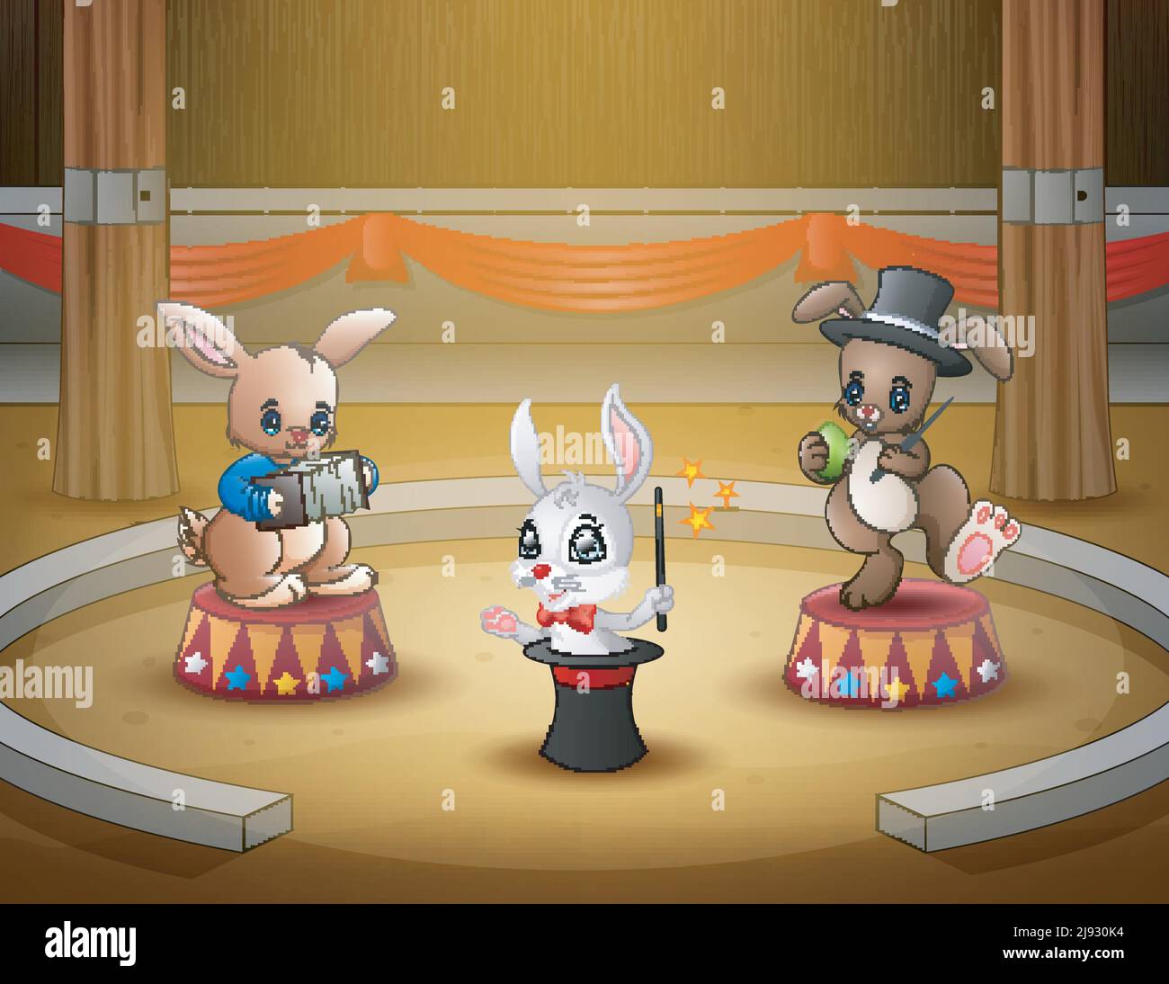 Cartoon rabbits hi-res stock photography and images - Alamy