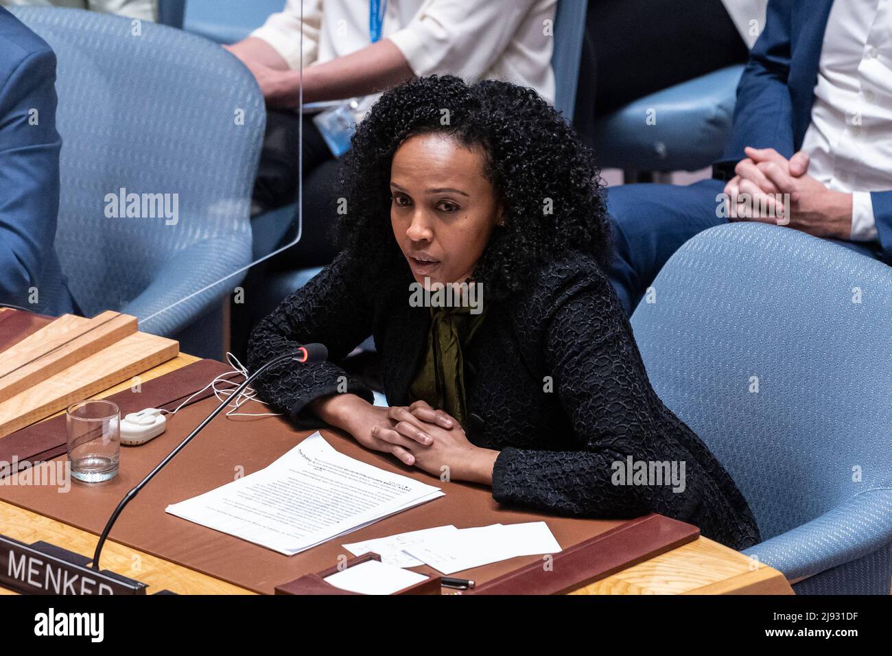 New York, USA. 19th May, 2022. Sara Menker, Founder and Chief Executive ...