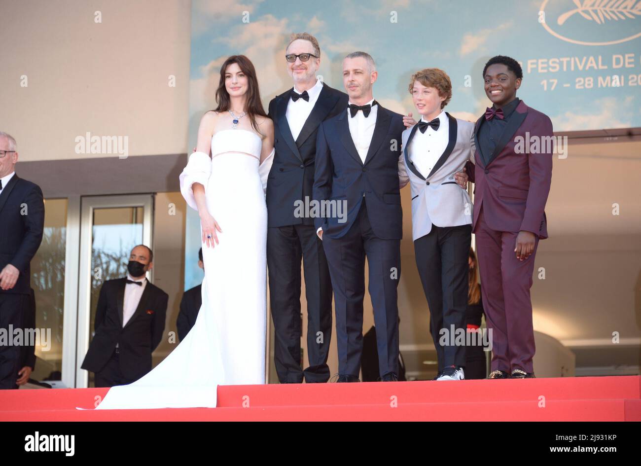 May 19, 2022, CANNES, France: CANNES, FRANCE - MAY 19: Anne Hathaway ...