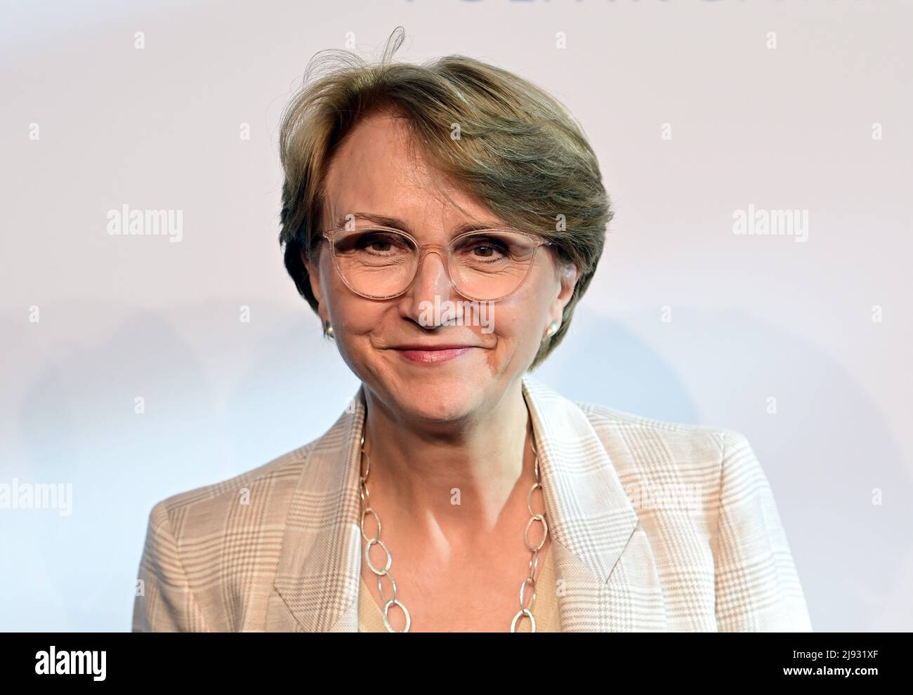 Berlin, Germany. 19th May, 2022. Anne-Marie Descotes, Ambassador of ...