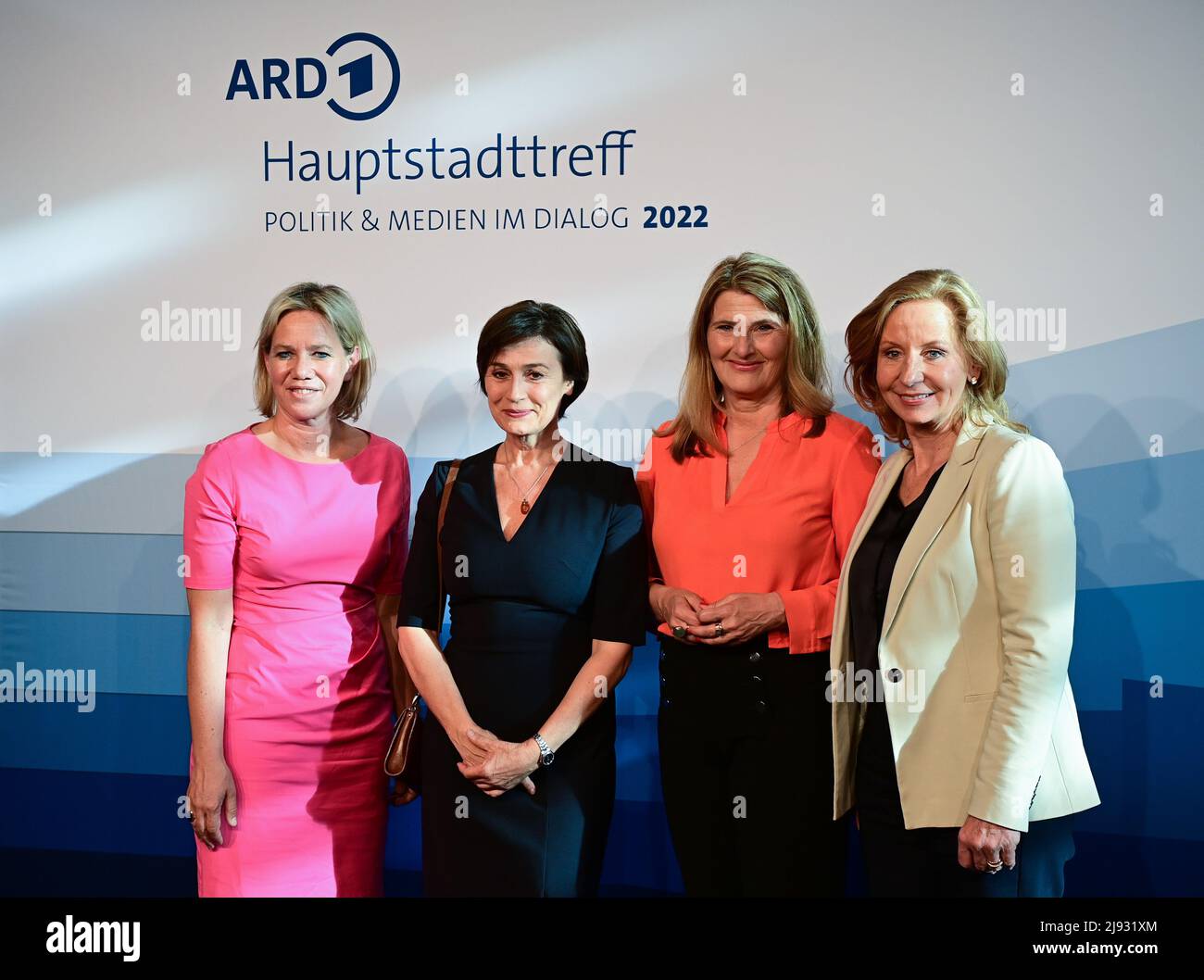 Berlin, Germany. 19th May, 2022. Christine Strobl (l-r), ARD program ...