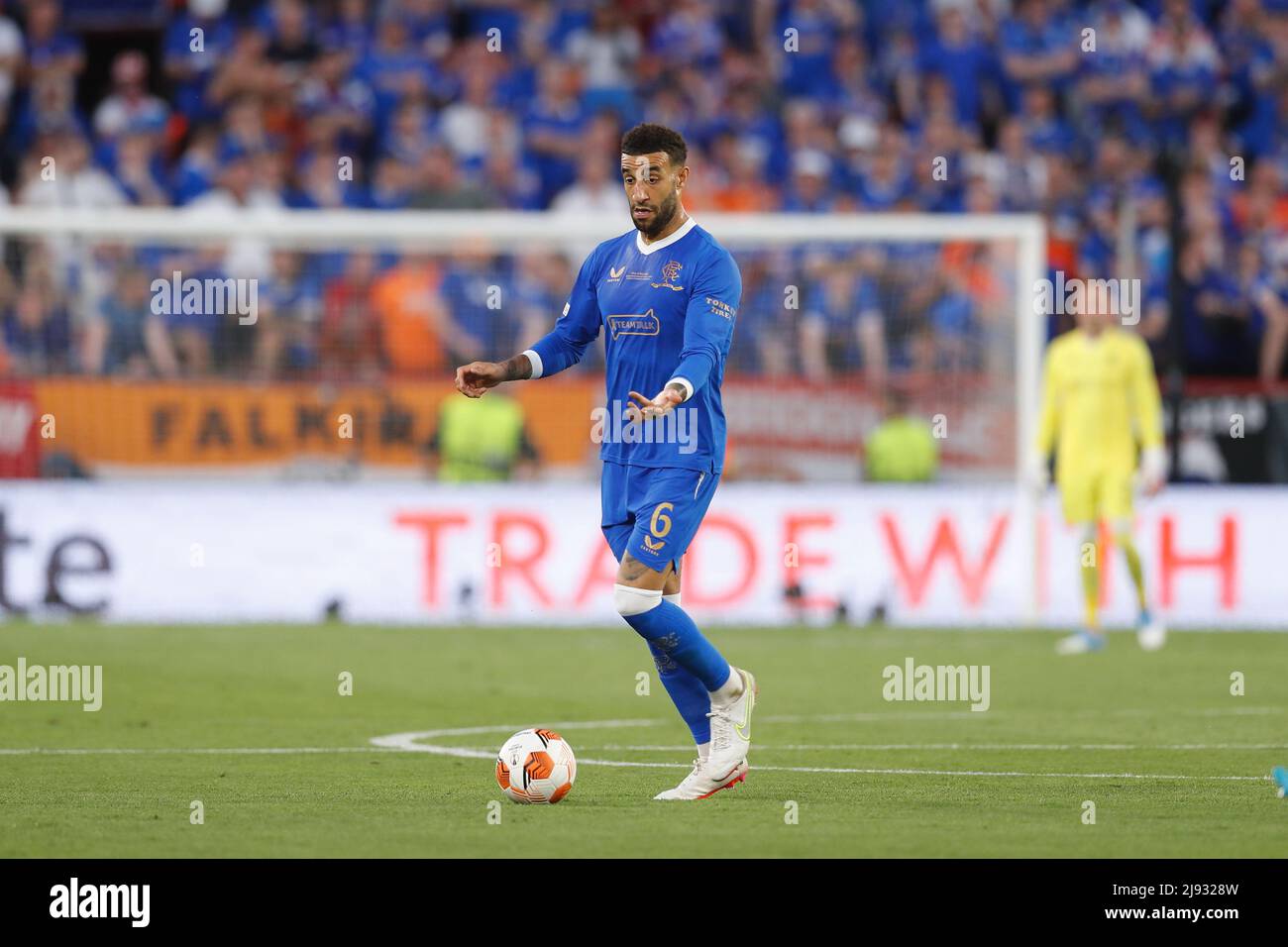 Sevilla, Spain. 18th May, 2022. Connor Goldson (Rangers) Football ...