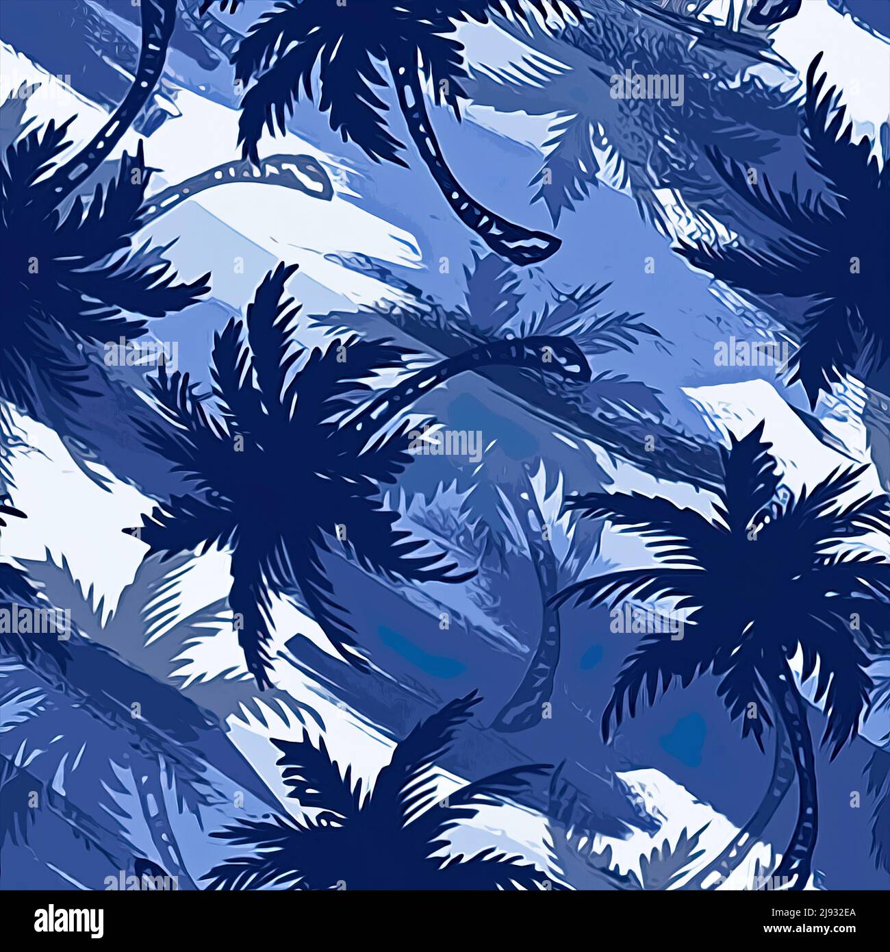 Textile and wallpaper patterns. A printable digital illustration work ...