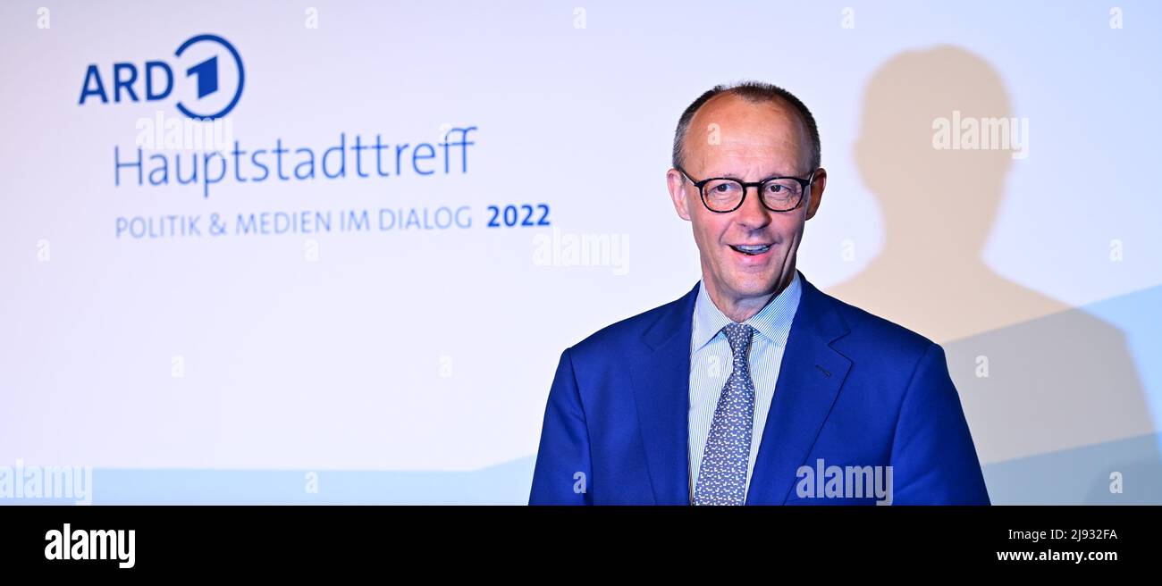 Berlin, Germany. 19th May, 2022. Friedrich Merz, Chairman of the CDU ...