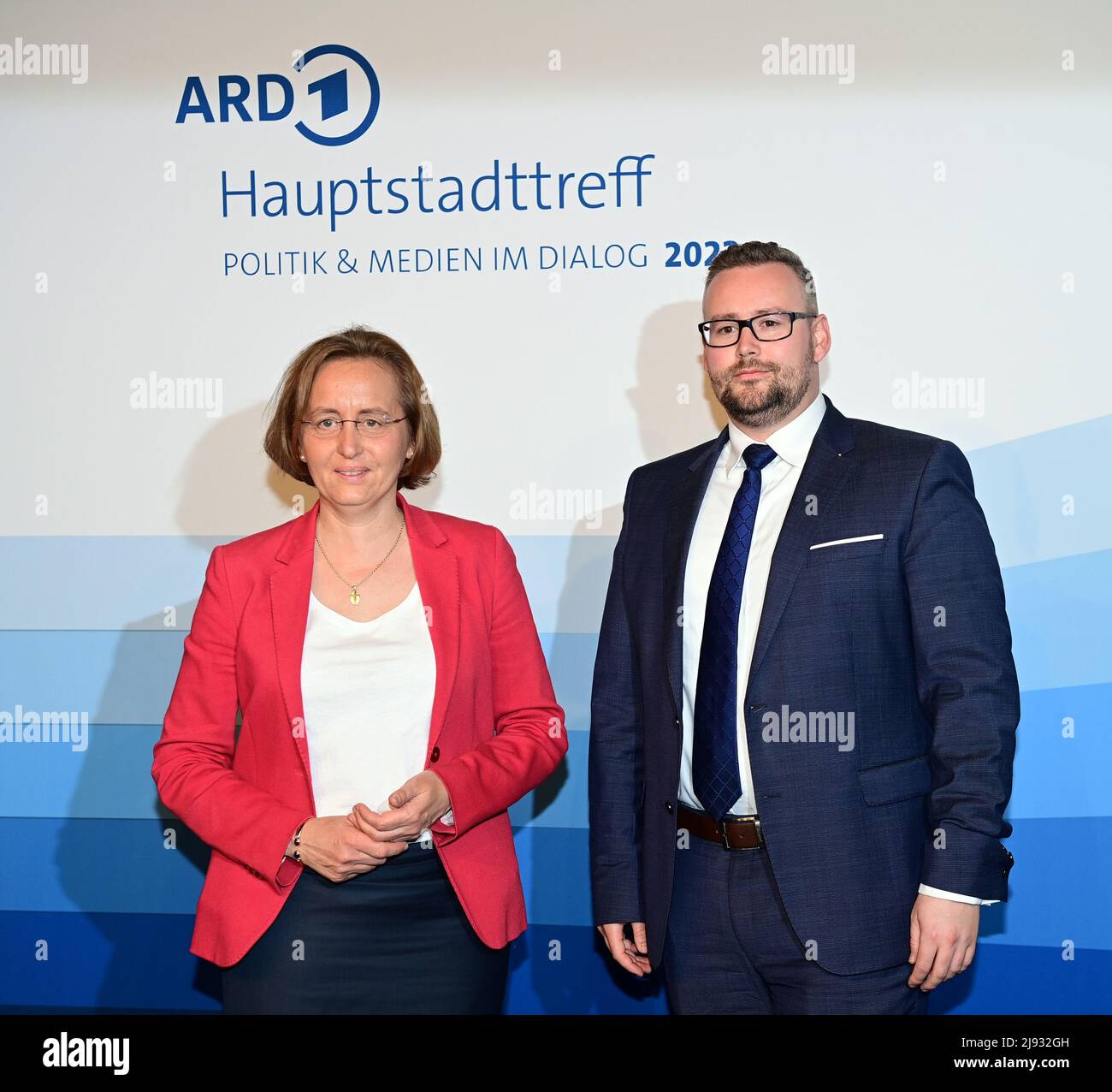 Berlin, Germany. 19th May, 2022. Beatrix von Storch (AfD) comes in ...