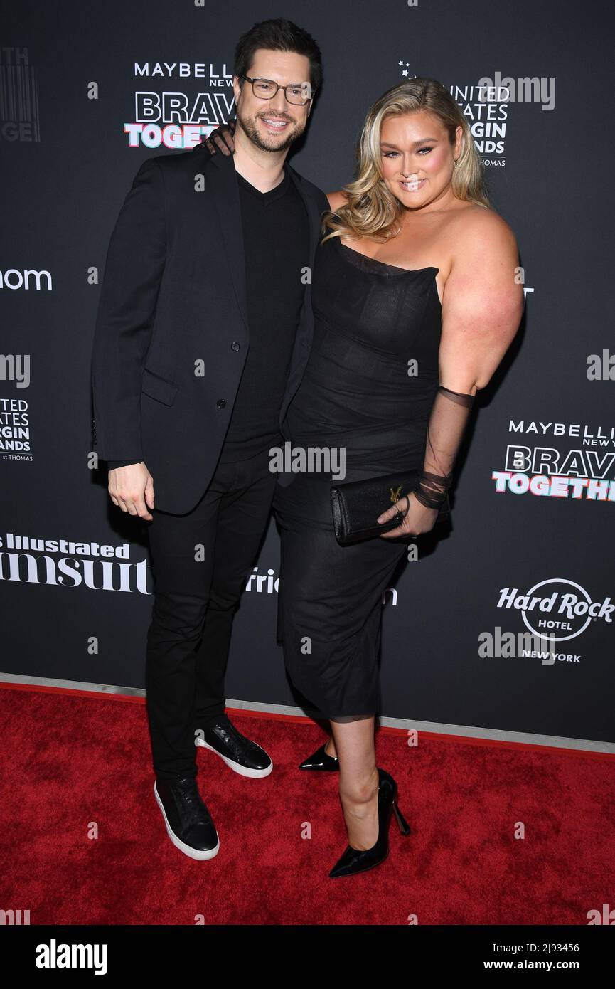 New York, USA. 19th May, 2022. (L-R) Brian Keys and Hunter McGrady ...